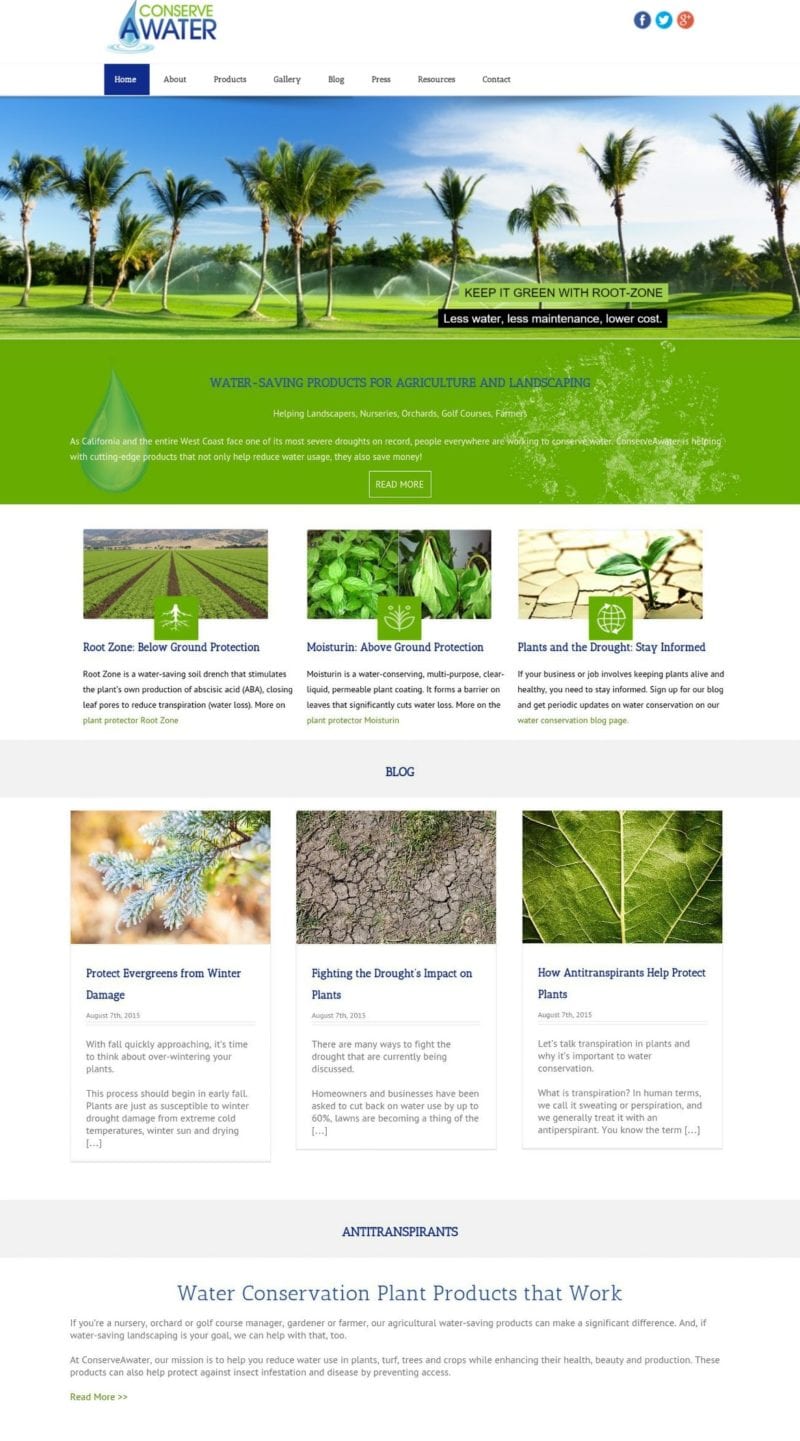 Website Portfolio for New Paradigm Marketing Group